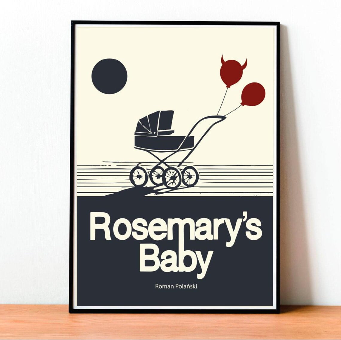 SEPT Rosemary'S Baby Poster, Classic Horror, Roman Polanski, Wall Art, Vintage Movie Poster ...