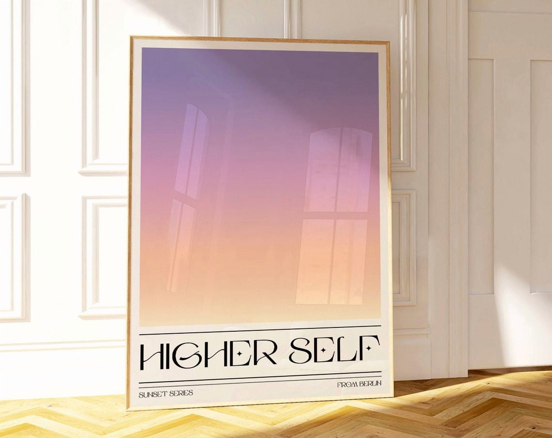 SEPT Sunset Wall Art Mindfulness Wall Art For Home Decor Positive ...