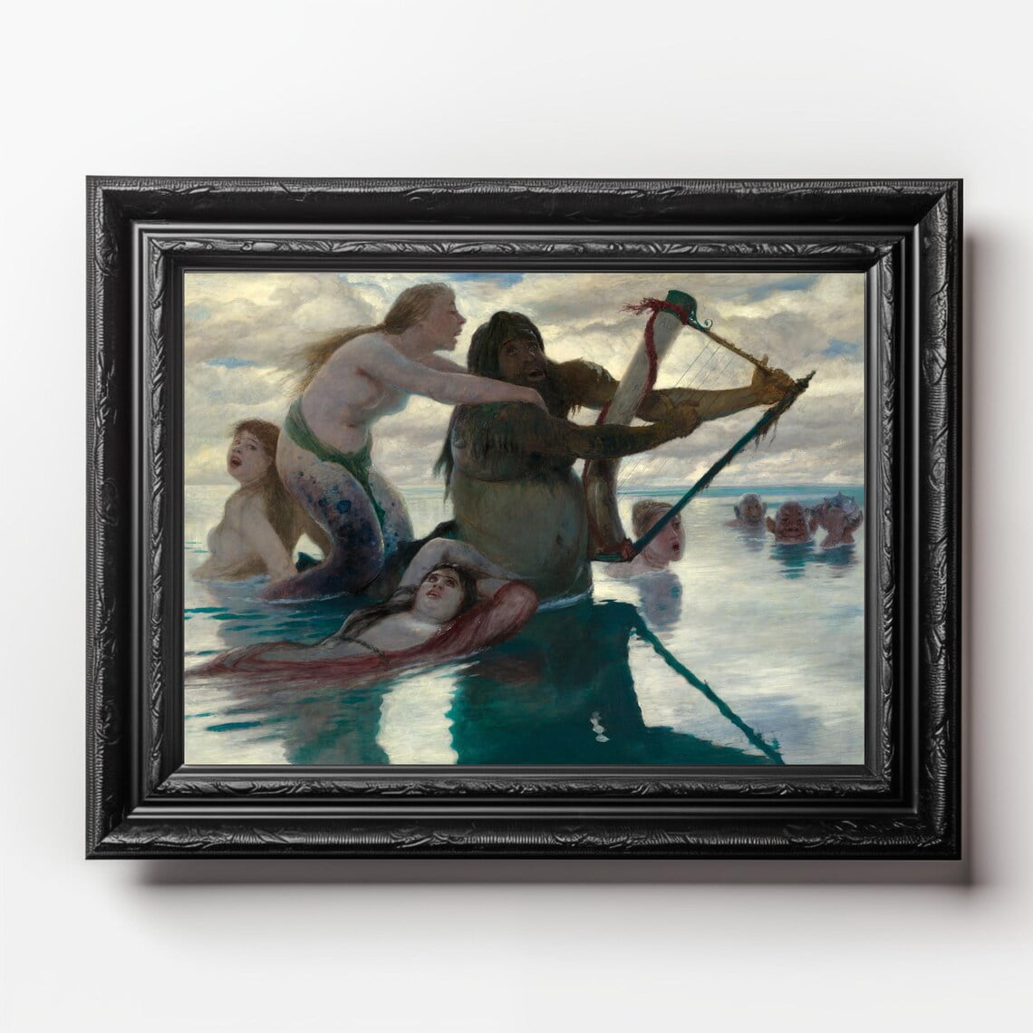 SEPT Ulysses And The Sirens, Mythological Nautical Scene, John William Waterhouse Art, Sirens ...