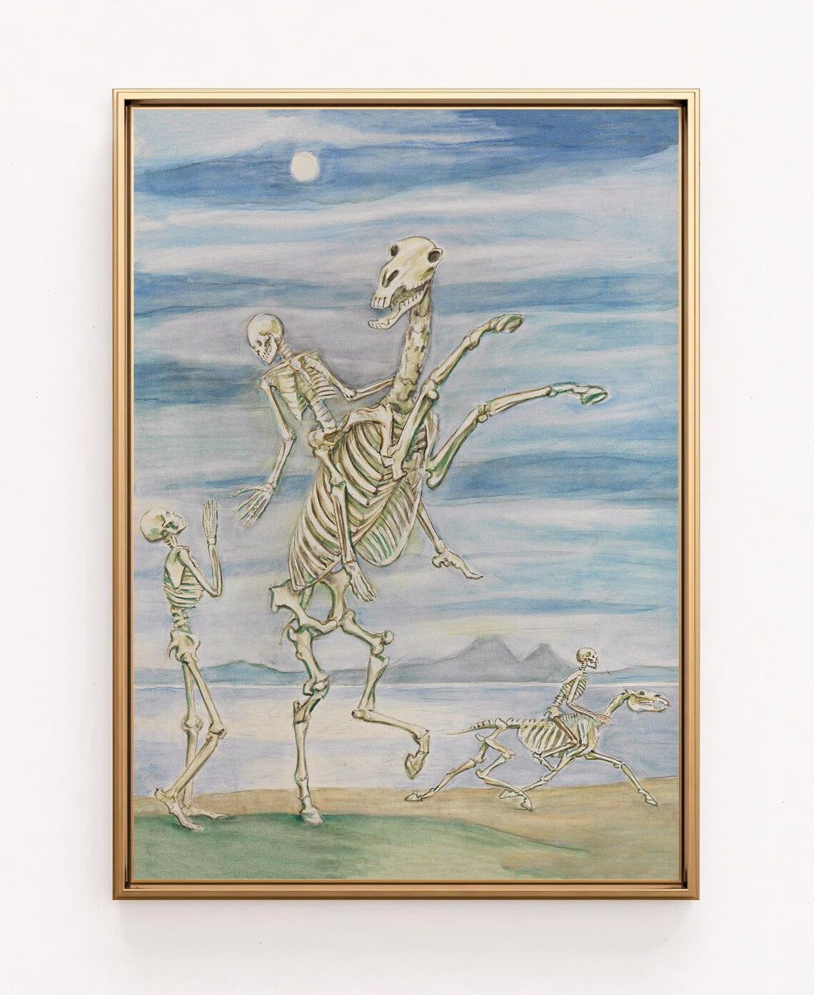 SEPT Whimsical Skeleton Cavalcade Equestrian Skeletons & Horses ...