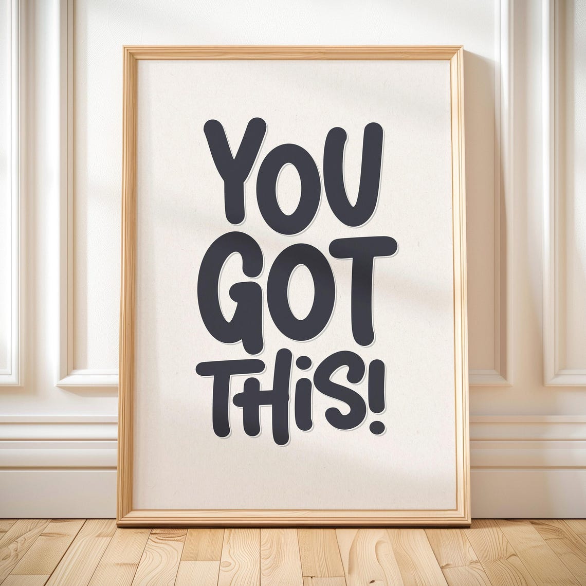 SEPT You Got This Print Uplifting Quote Poster Living Room Decor ...
