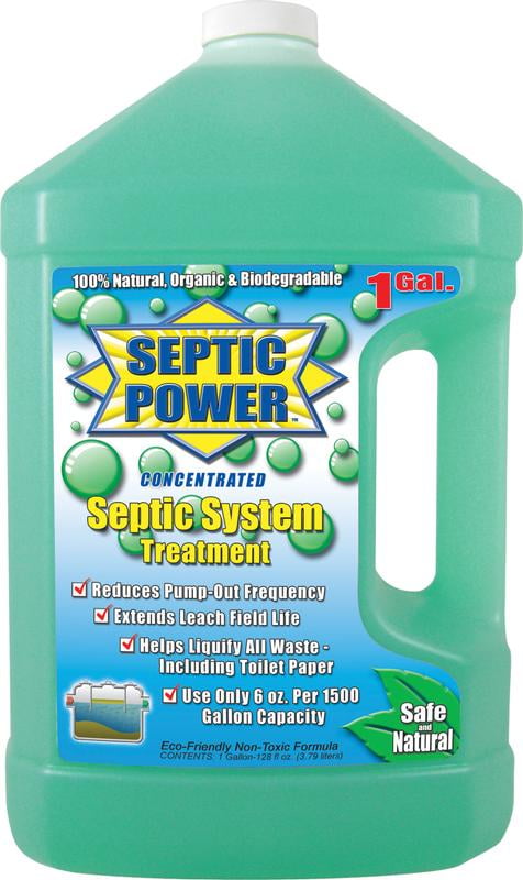 SEPTIC POWER, 1 GALLON BOTTLE - Walmart.com