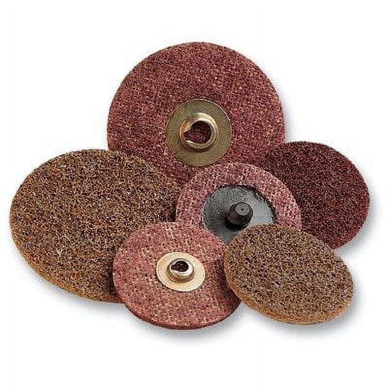 3m Roloc Attachment 3M Scotch-Brite Roloc Brown Aluminum Oxide Surface ...