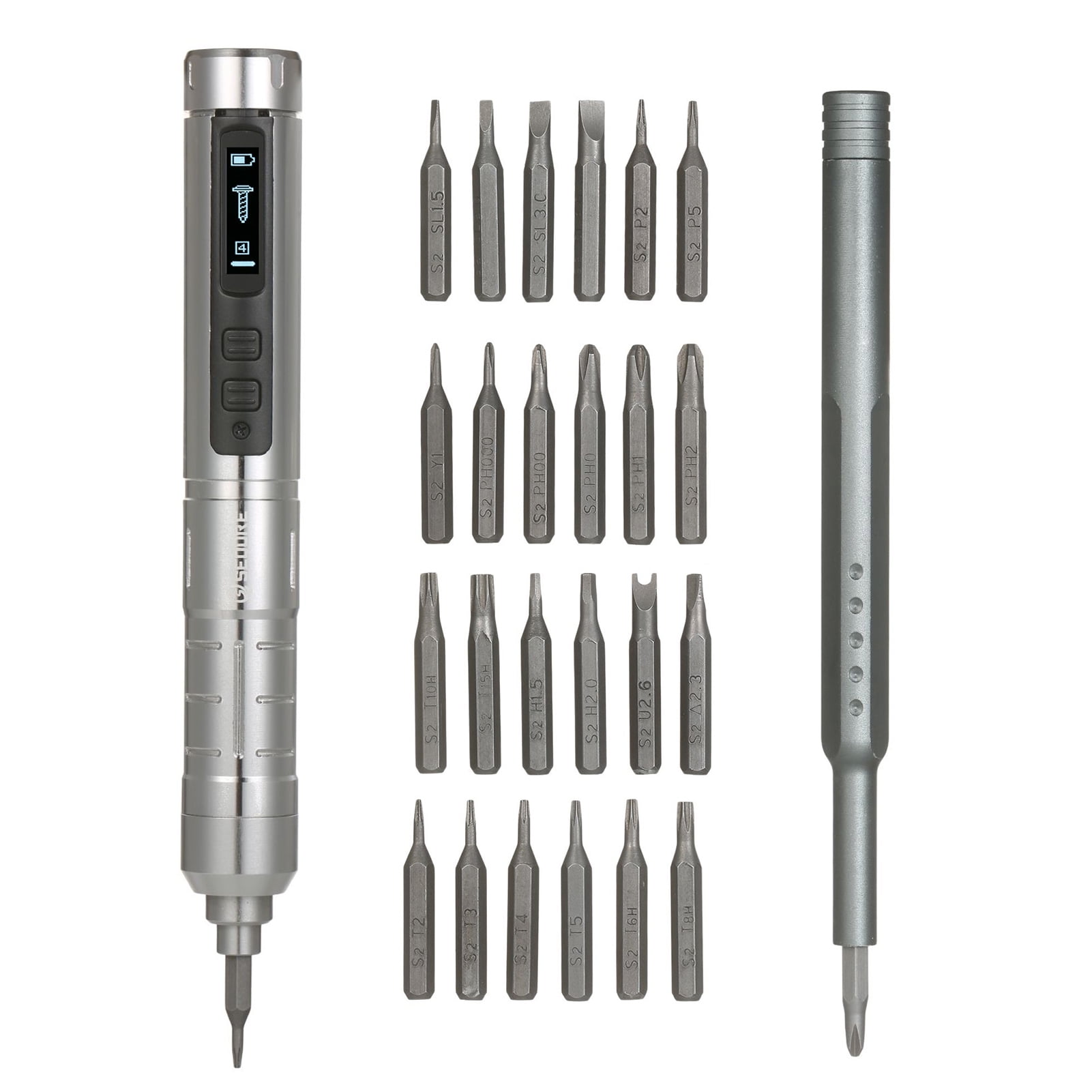 SEQURE Smart Electric Pen Screwdriver Kit 245RPM Cordless Screwdriver ...