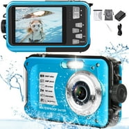 Acuvar 48MP Waterproof Dual Screen HD 1080P Digital Camera for ...