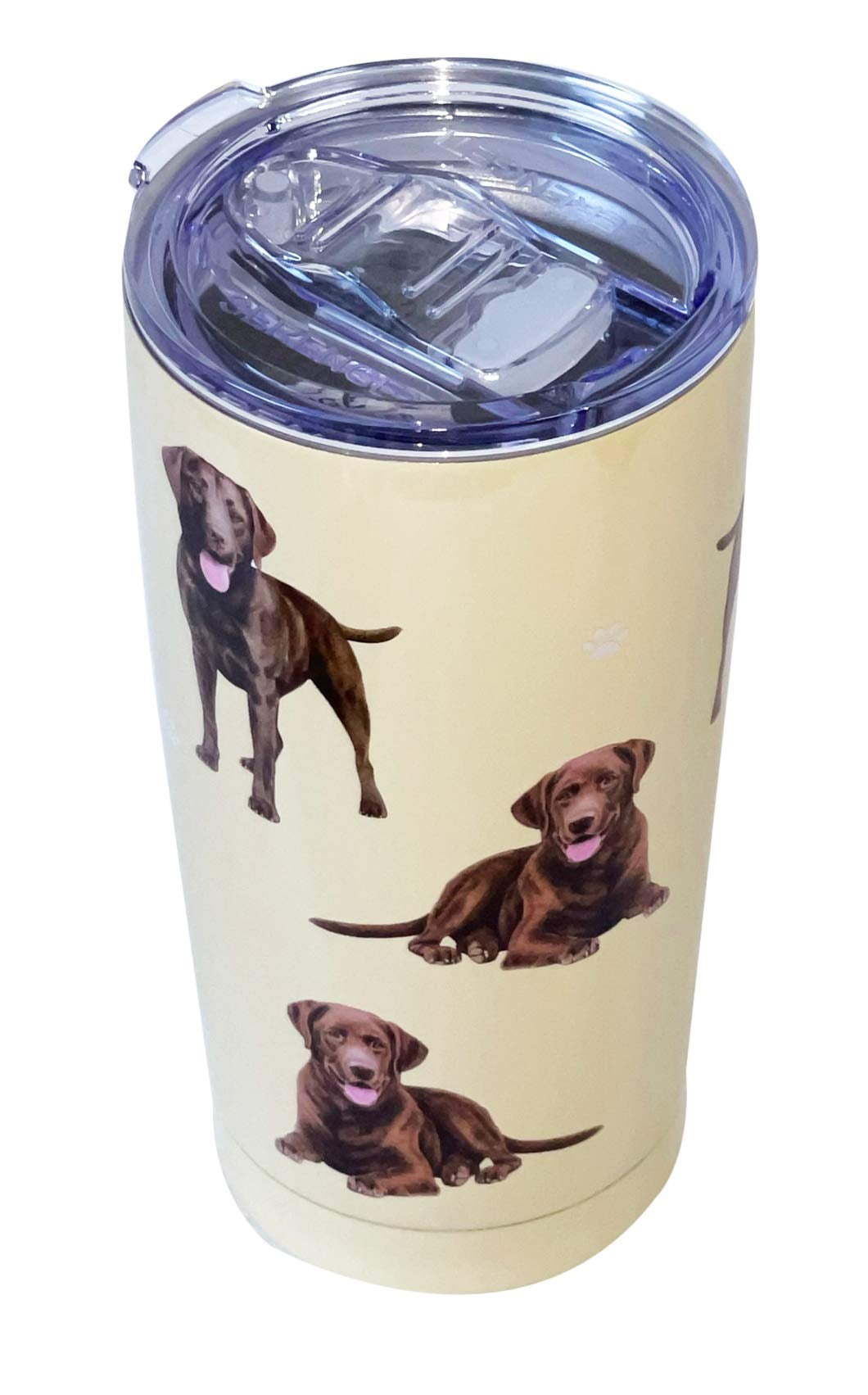 SERENGETI 20 Oz Stainless Steel Chocolate Labrador Tumblers Vacuum ...