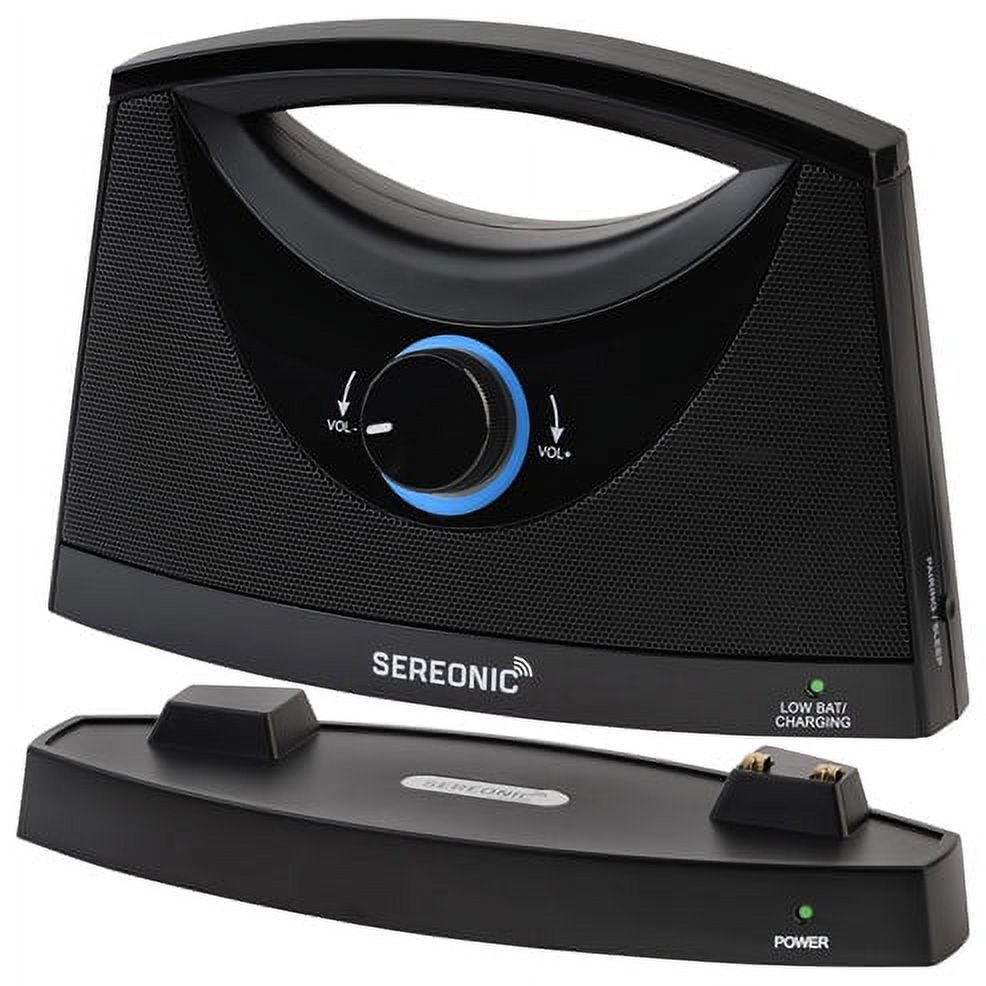 SEREONIC Portable Wireless TV Speakers | For Smart TV - Black - Walmart.com
