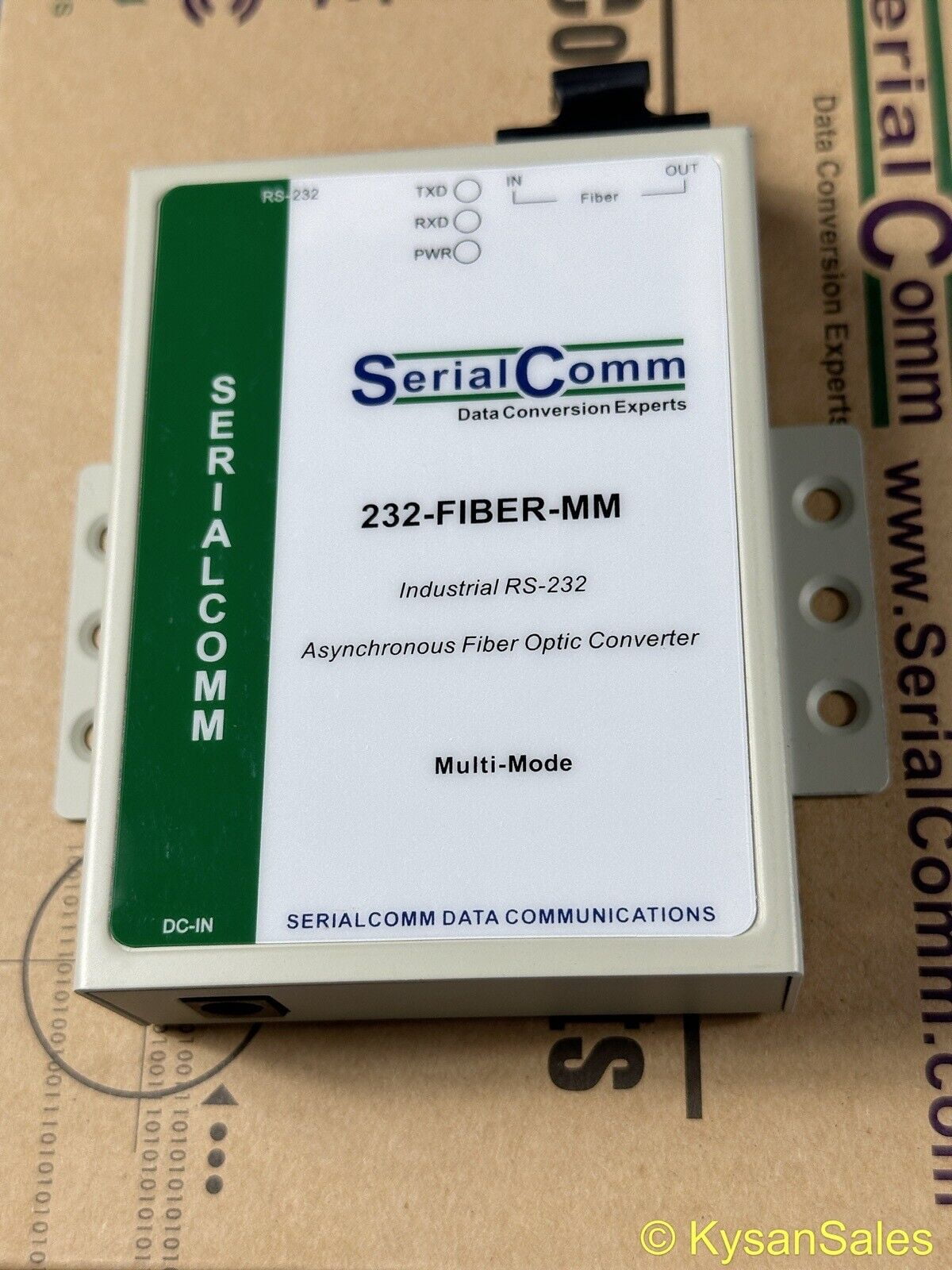 SERIAL COMM - 232-FIBER-MM-SC RS-232 SERIAL Fiber Modem (NEW IN BOX) - Walmart.com