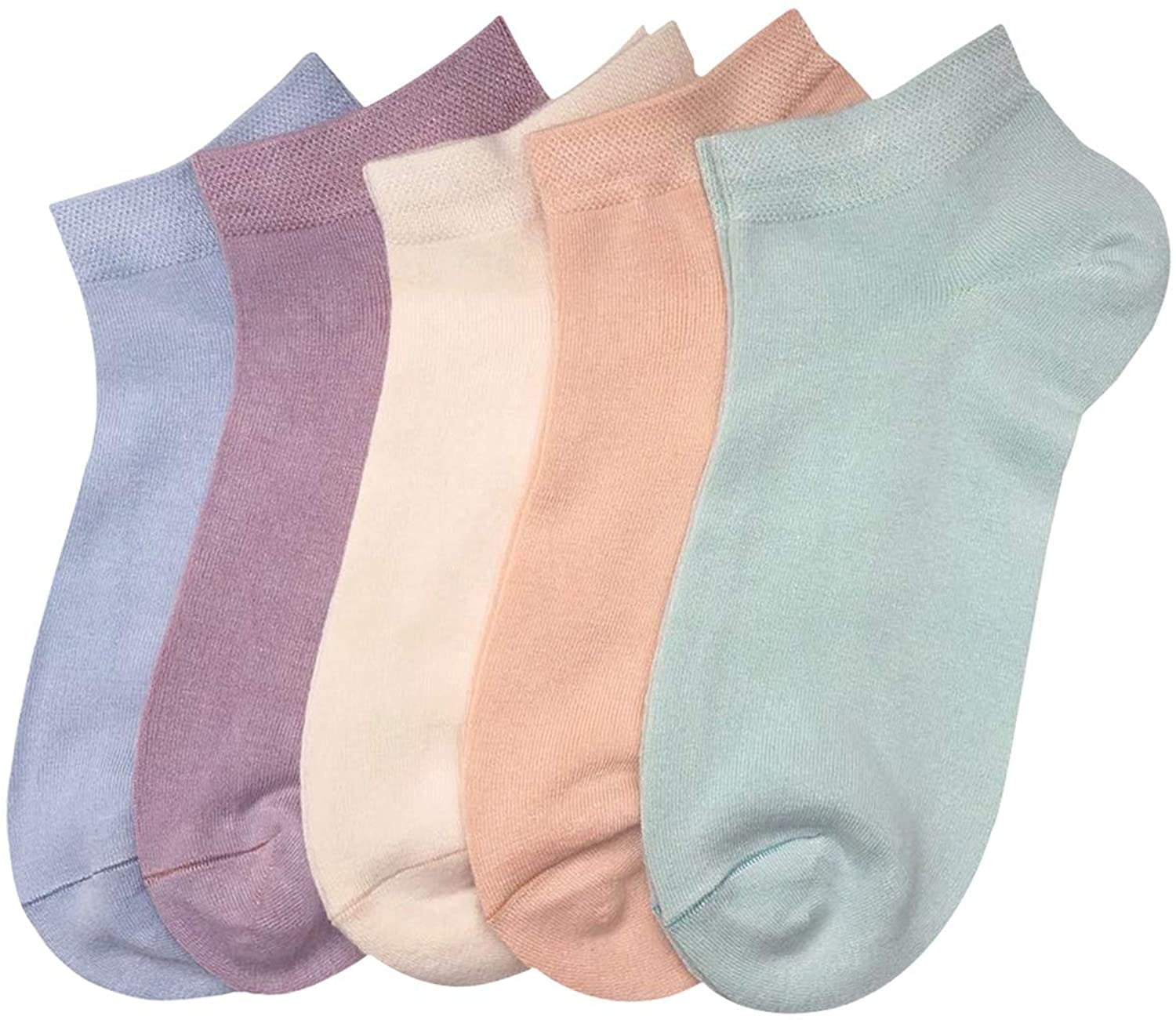 SERISIMPLE Women Bamboo Ankle Socks, Thin Soft Low-Cut Lightweight ...