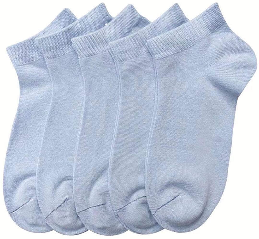 SERISIMPLE Women Bamboo Ankle Socks Thin Soft Low-Cut Lightweight ...