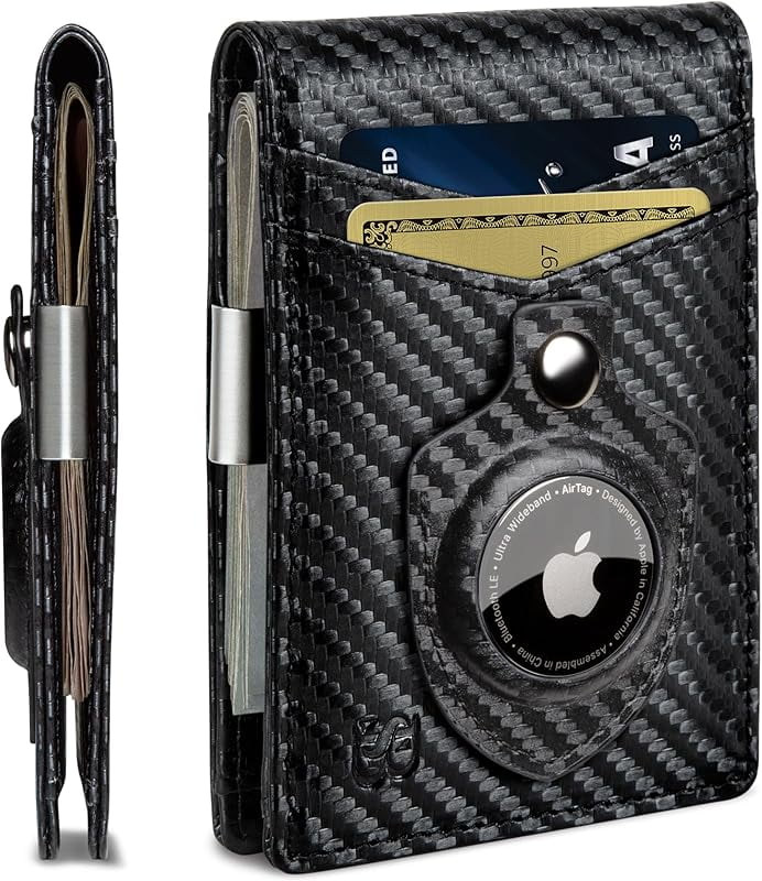 SERMAN BRANDS Money Clip Wallet - Mens Wallets slim Front Pocket RFID ...