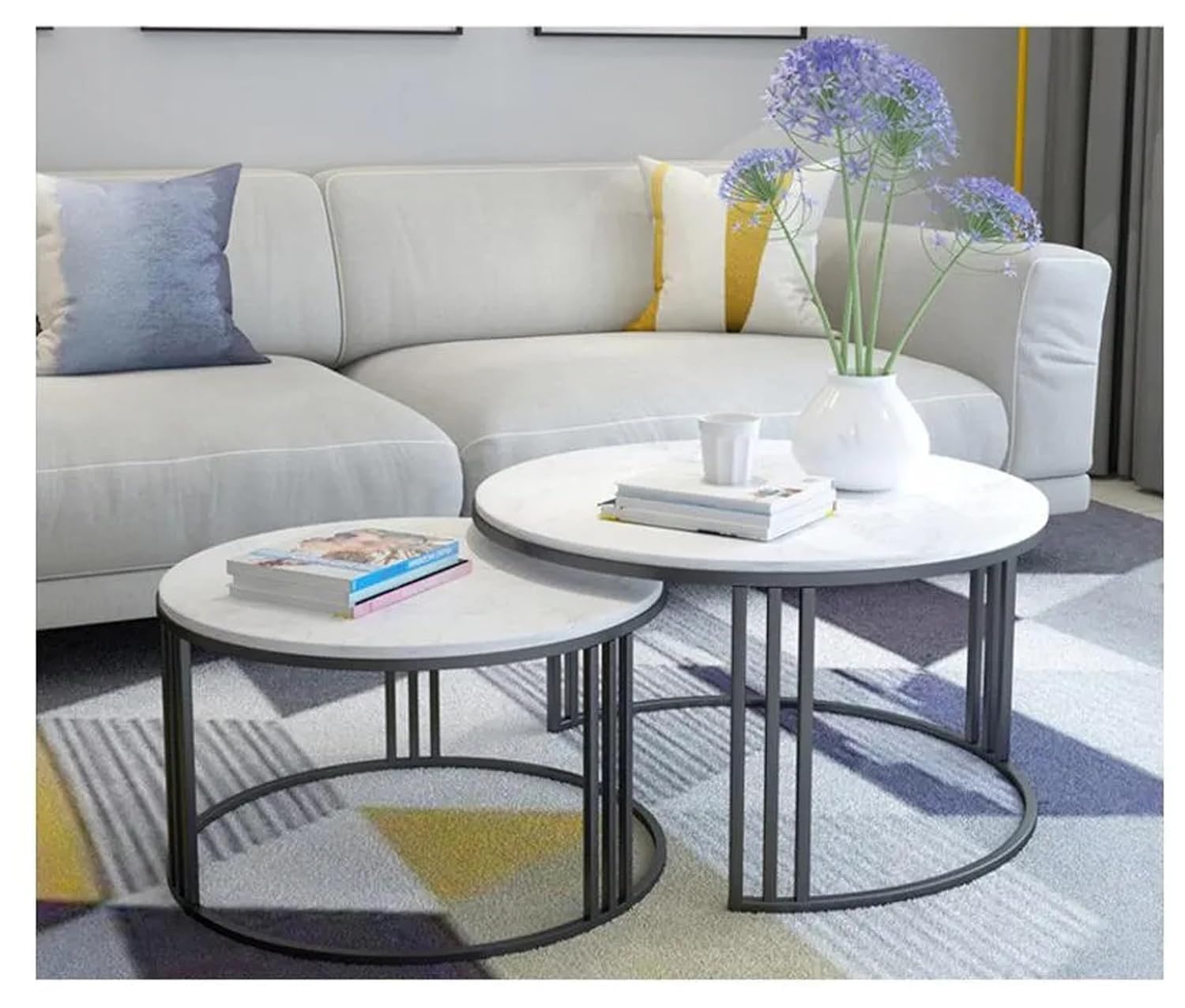 SEROFIK Coffee Table Centre Table Tea Table Nesting Table End Table ...