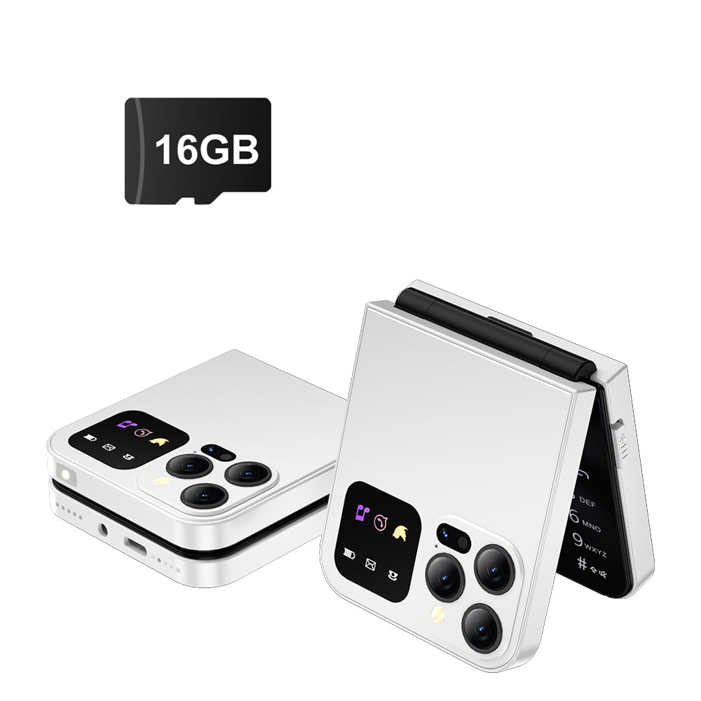 SERVO A50 Pro Flip Phone Dual SIM Card GSM Electric Torch Automatic ...