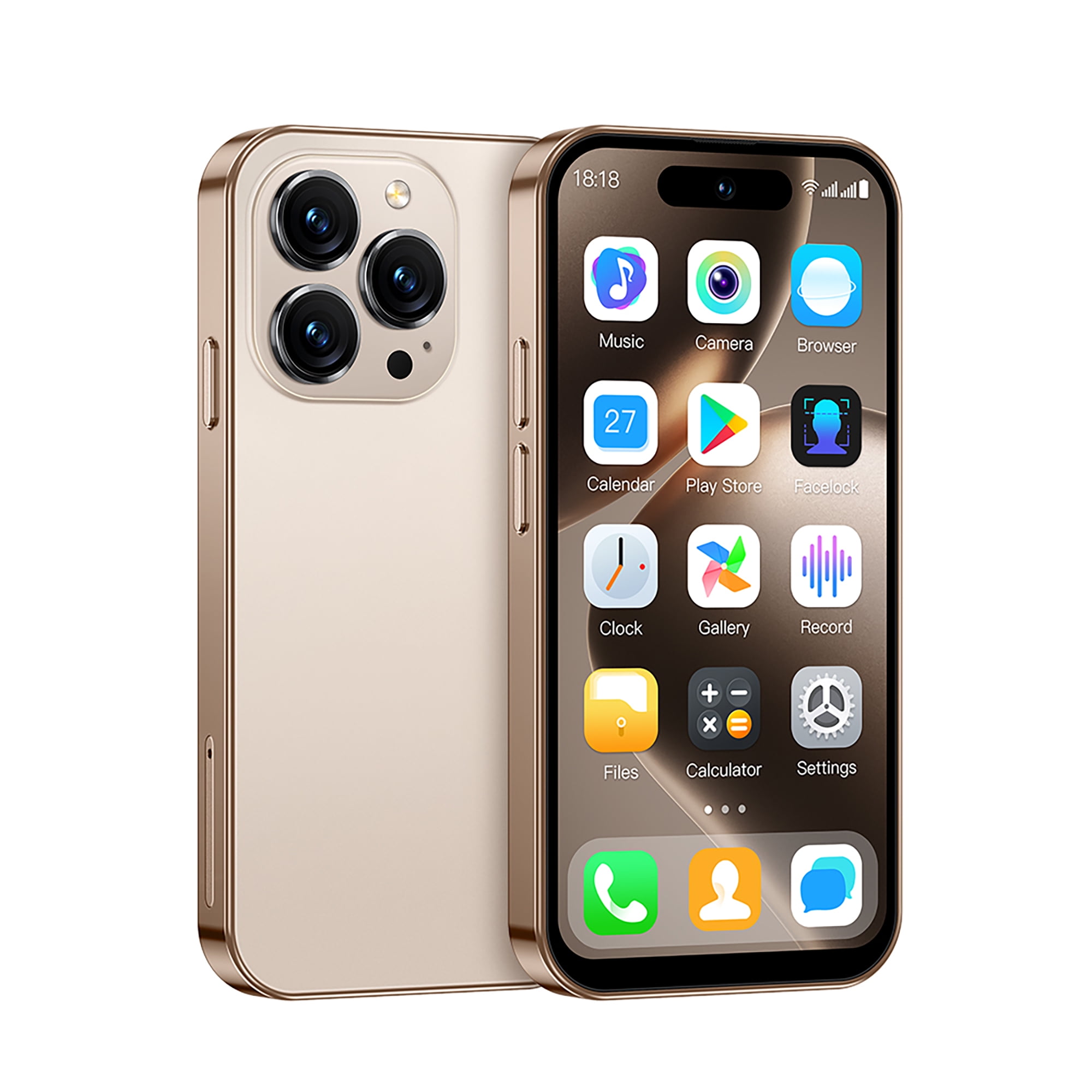 SERVO S16 Mini Smartphone 3G WCDMA Dual Nano SIM Android 10.0 System ...