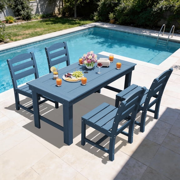 Outdoor Double Seat Tables and Patio Benches for Garden and Patio