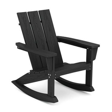 Rimax Casual White Resin Rocking Chair - Walmart.com