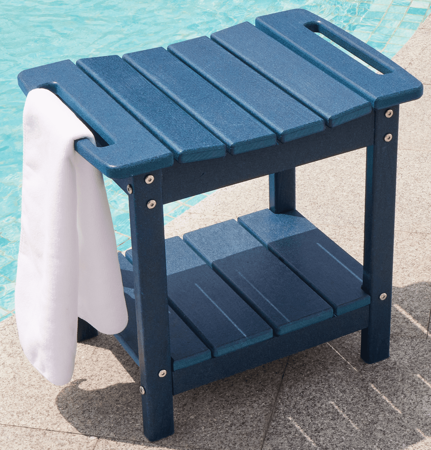 SERWALL Shower Bench for Inside Shower, Waterproof Shower Stool with ...