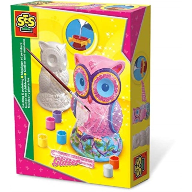 SES Creative Casting & Painting Owl Fun To Create - Walmart.com