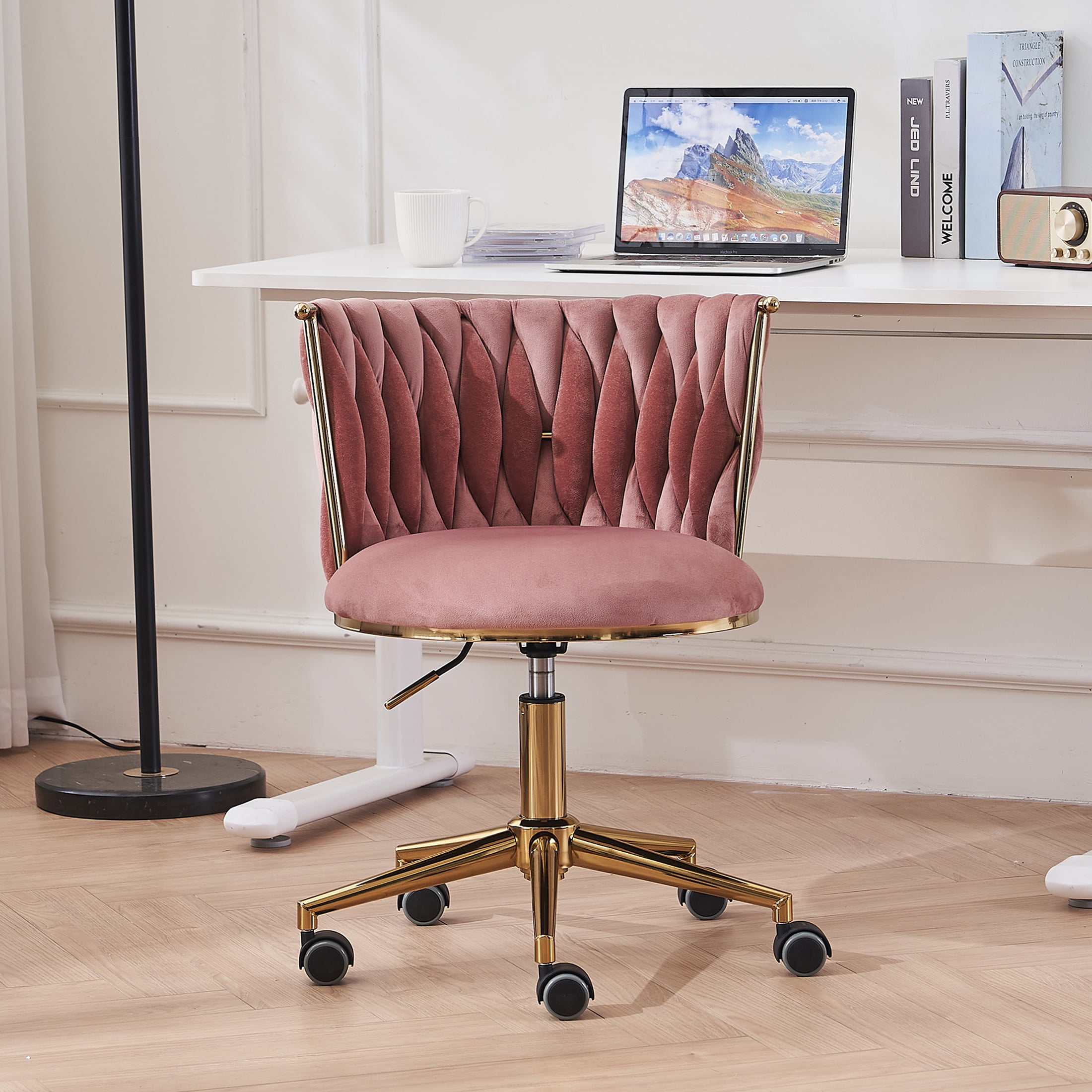 Sesslife Home Office Chair, Comfy Padded Seat Swivel Desk Chair ...