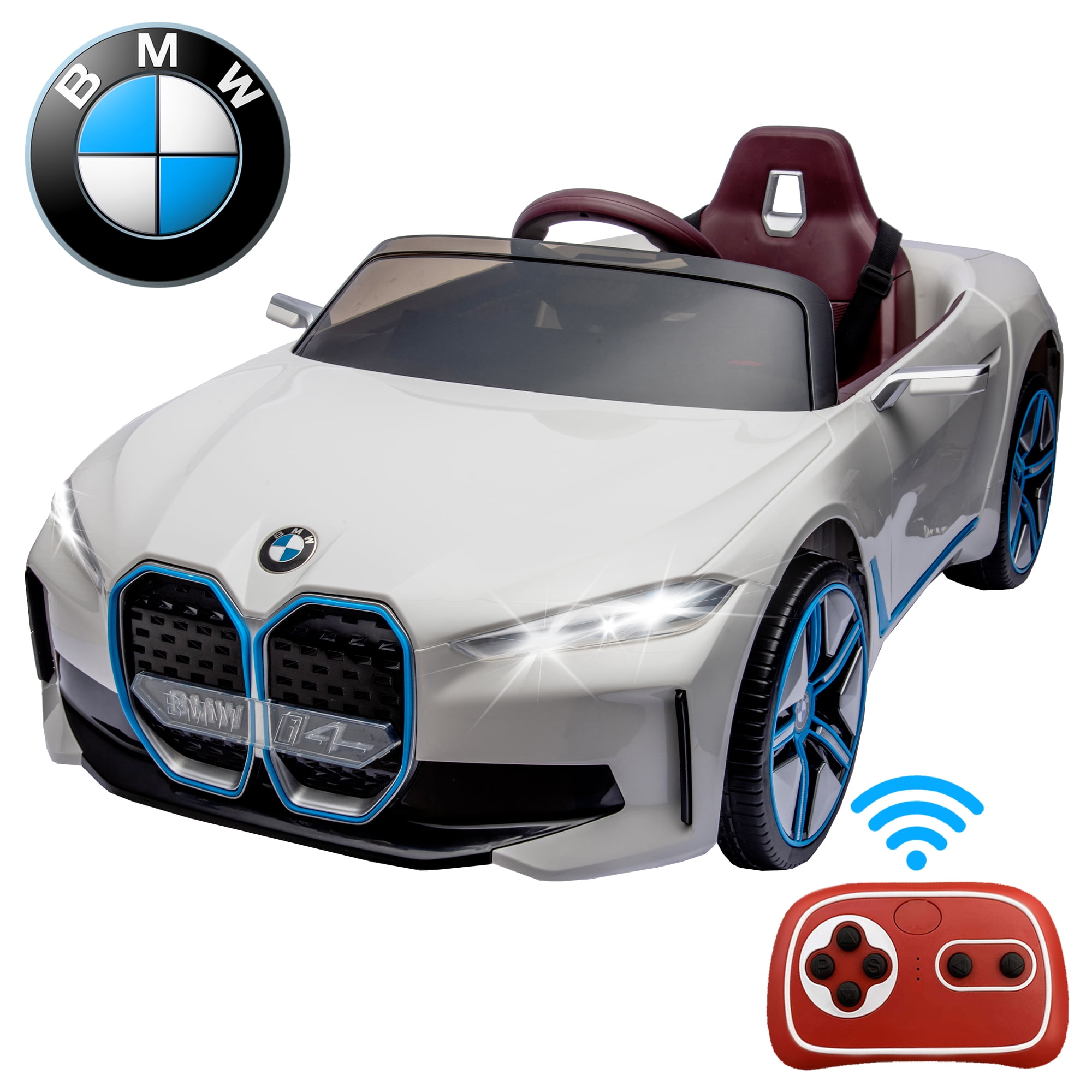 SESSLIFE Kids Ride on Cars with Remote Control, 12V 4 Wheeler for Boys ...