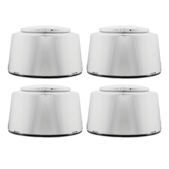 SET OF 4 Chrome Wheel Center Hub Caps for Ford Trucks & Vans - 8 Lug ...