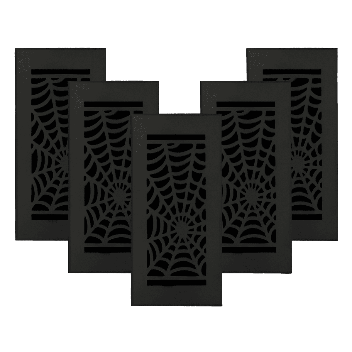 SET OF 5 Spooky Gothic Vent Cover 4"x10" Duct Opening (Overall 5-1/2"x ...