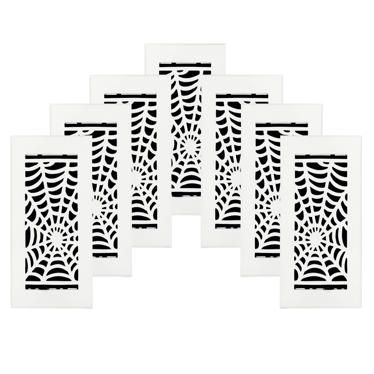 SET OF 7 Spooky Gothic Vent Cover 4"x10" Duct Opening (Overall 5-1/2"x ...