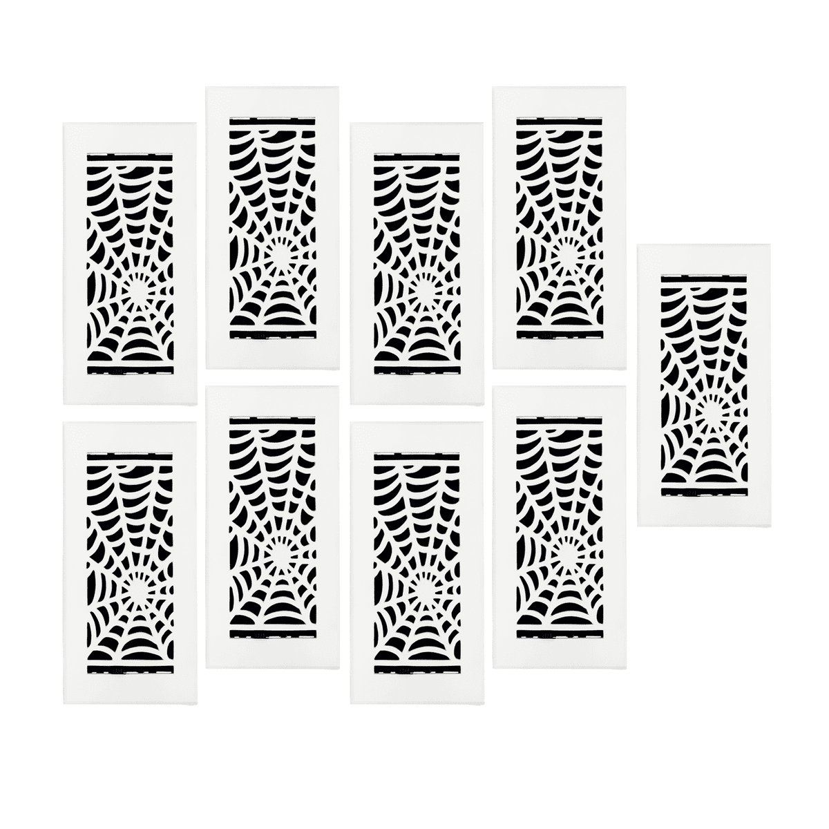 SET OF 9 Spooky Gothic Vent Cover 4"x10" Duct Opening (Overall 5-1/2"x ...