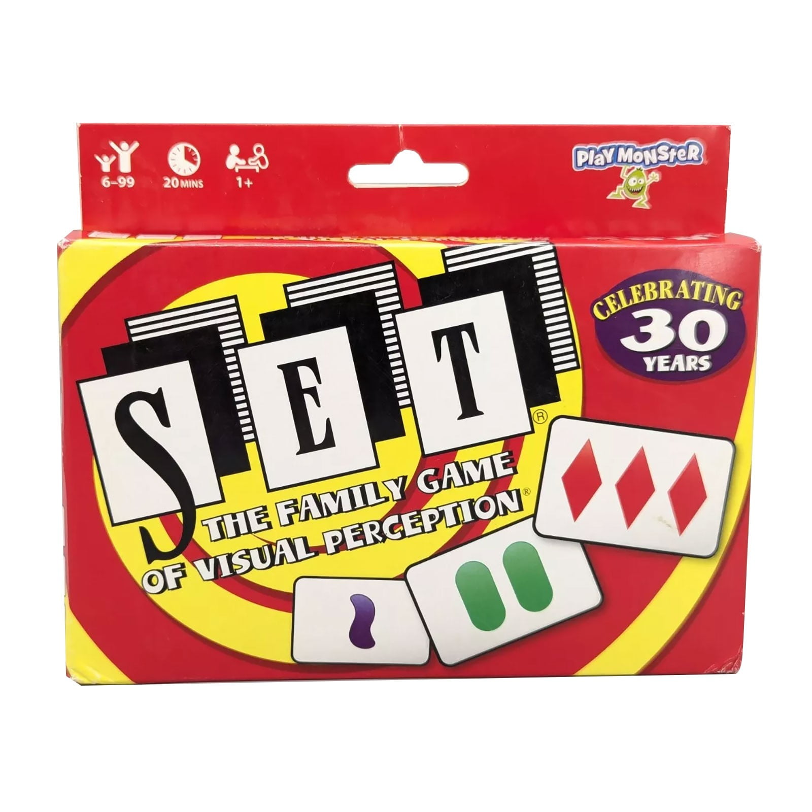 SET Card Game – Visual Perception Challenge, Family Game for Ages 8 ...