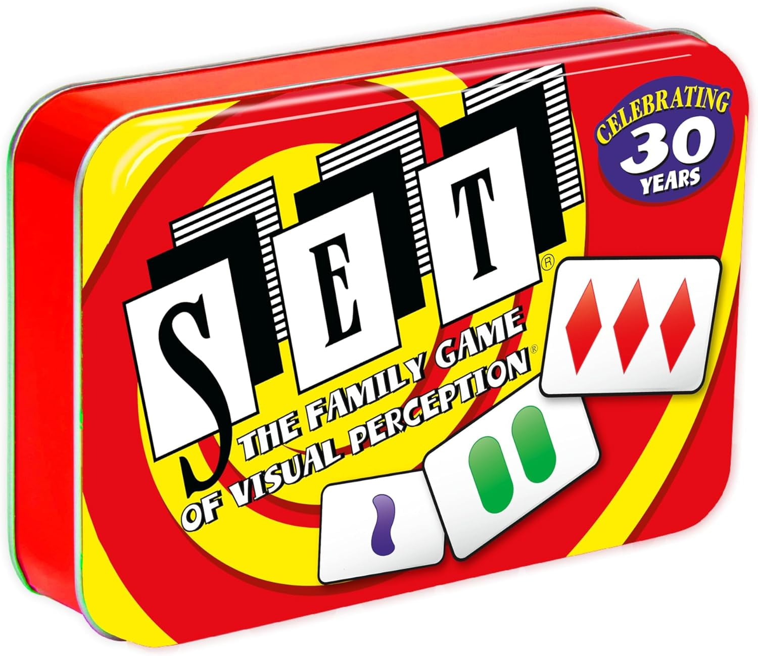 SET, Card Games for Kids, Collectors Tin, Matching Game, Learning Games ...