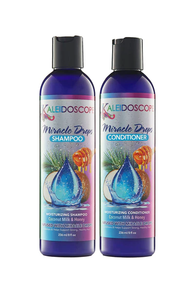 (SET) Kaleidoscope Miracle Drop Shampoo & Conditioner 8oz - Walmart.com