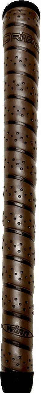 (SET OF 13) Winn Dri-Tac Wrap Midsize DARK BROWN Golf Grip Bundle *NEW ...
