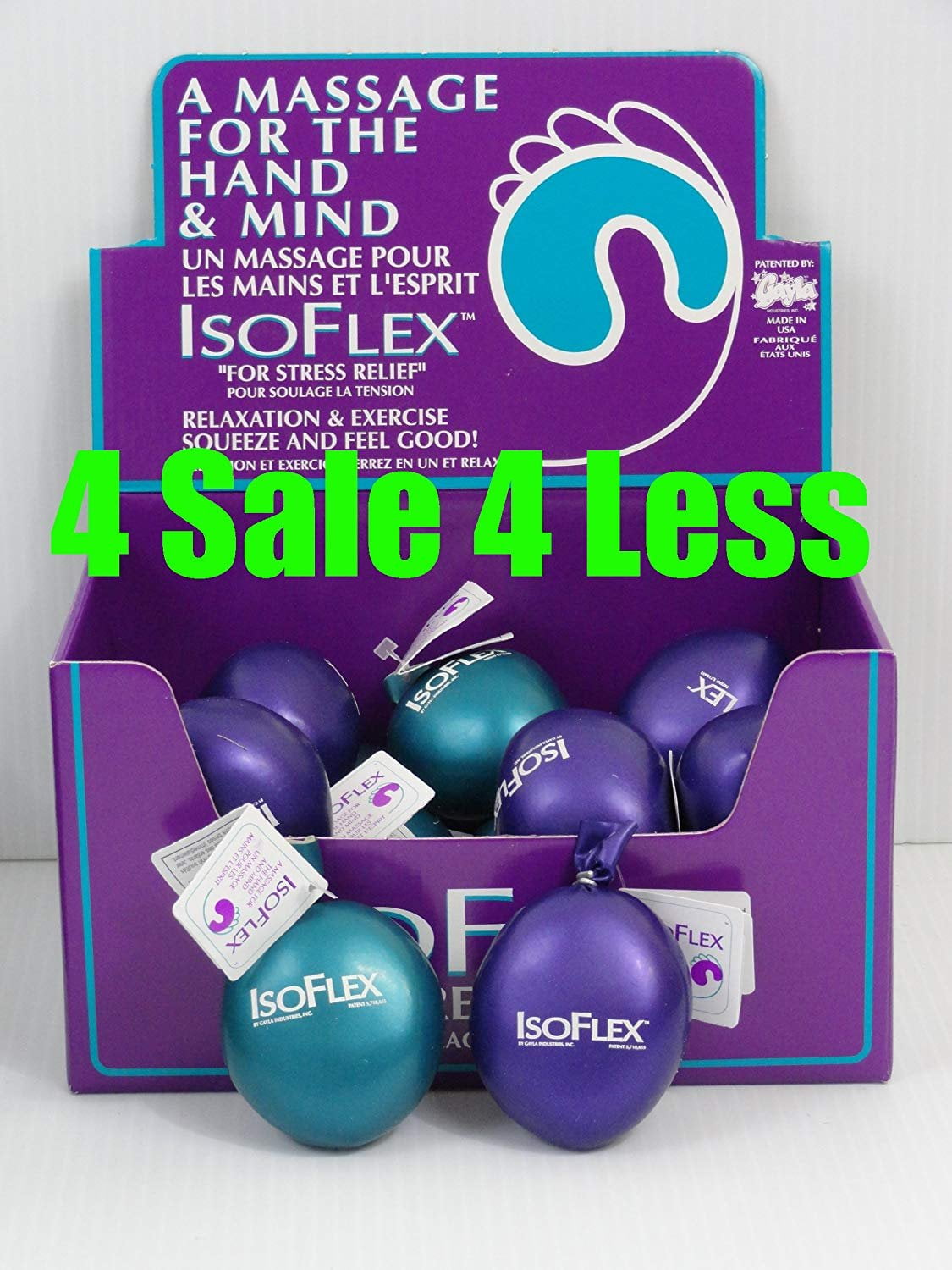 "SET OF 2" Isoflex Massage Stress Ball - Walmart.com