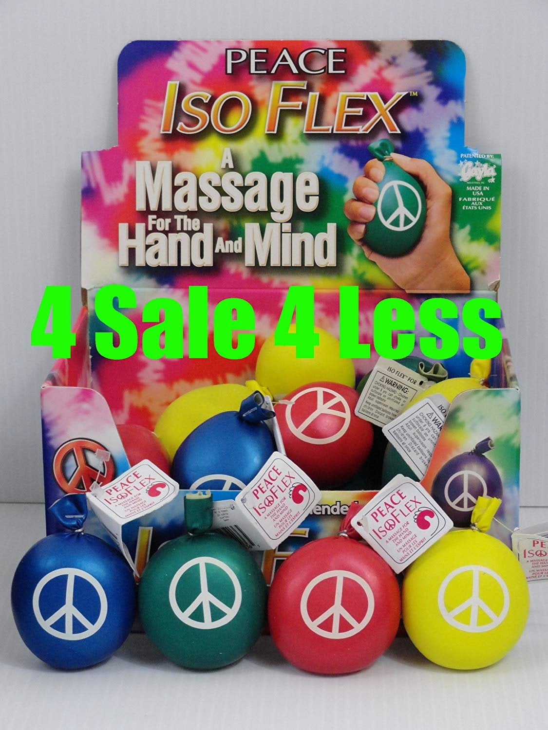 "SET OF 2" Isoflex Peace Stress Ball - Walmart.com