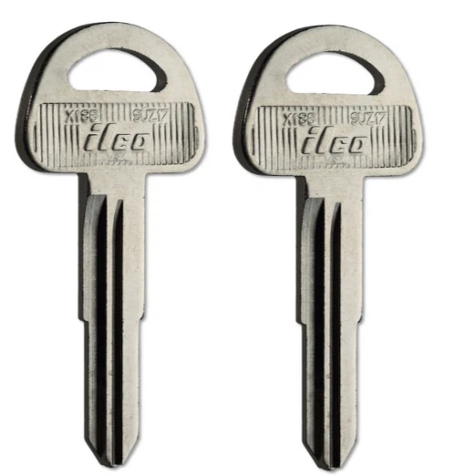 SET OF 2 SUZ17/ X180/ X186 Suzuki Motorcycle Key - Walmart.com