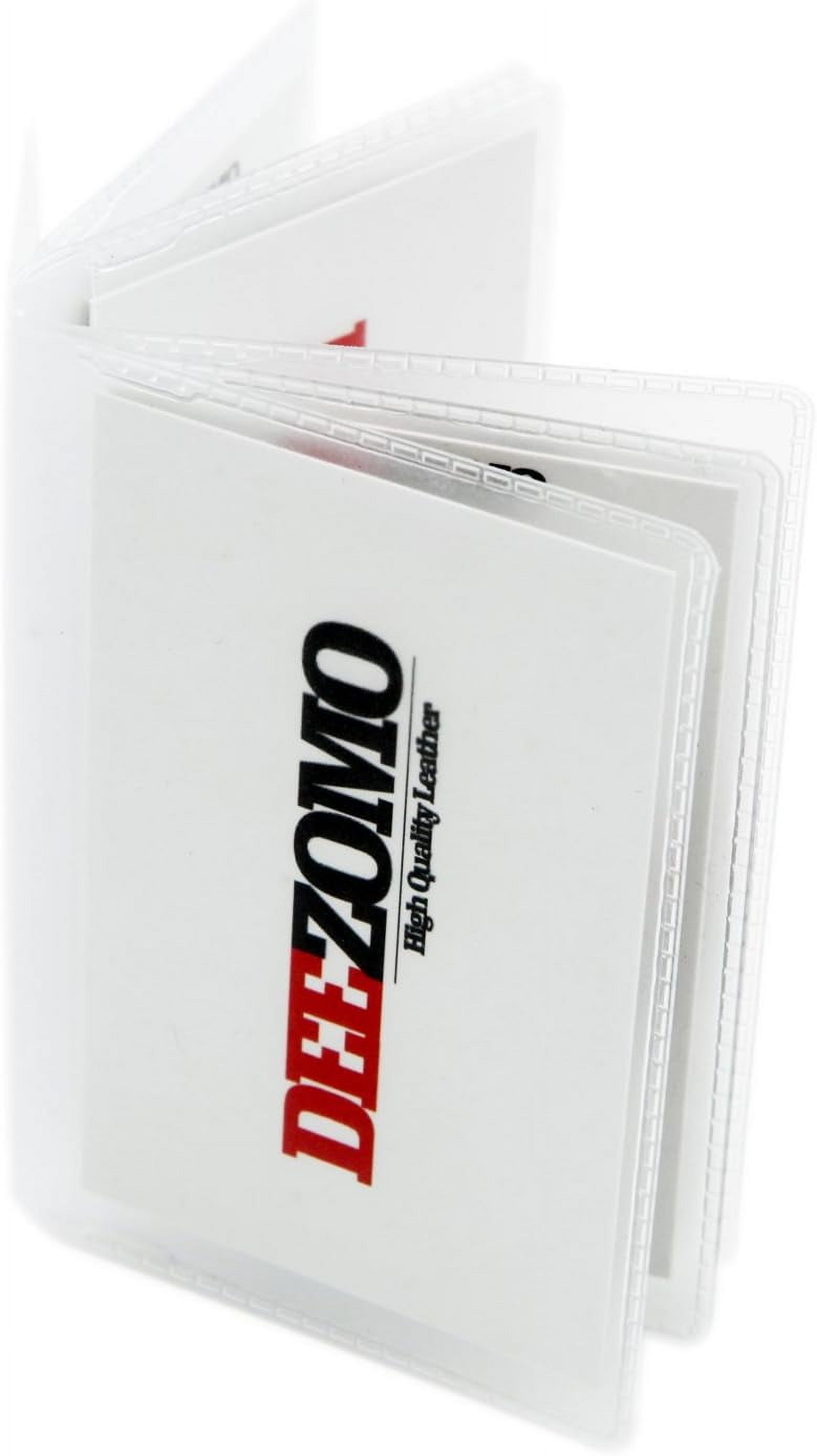 SET OF 2 Wallet Inserts Replacement 6 Page Card Holder for Bifold or ...