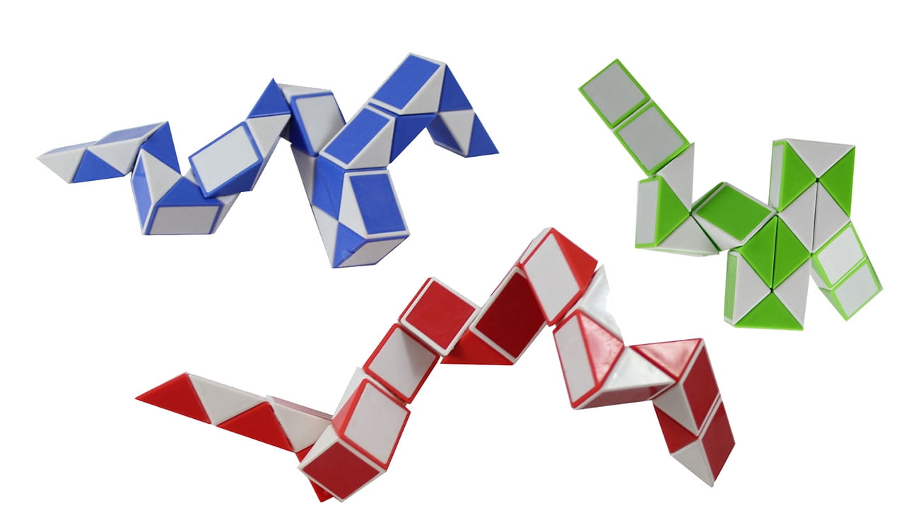 SET OF 3 Twist Stick Fidget - Magic Endless Turning Snake Fidget Toy ...