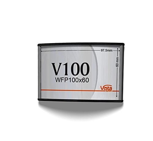 SET OF 3, WALL DOOR MOUNT SIGN HOLDER FRAME DISPLAY CURVATURE PLAQUE ...