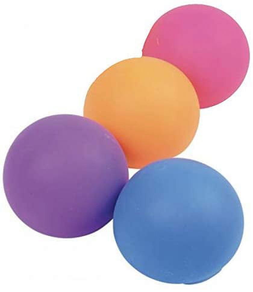SET OF 4 - 2.25” Stretchy Squishy Squeeze Stress Balls - Sensory Fidget ...