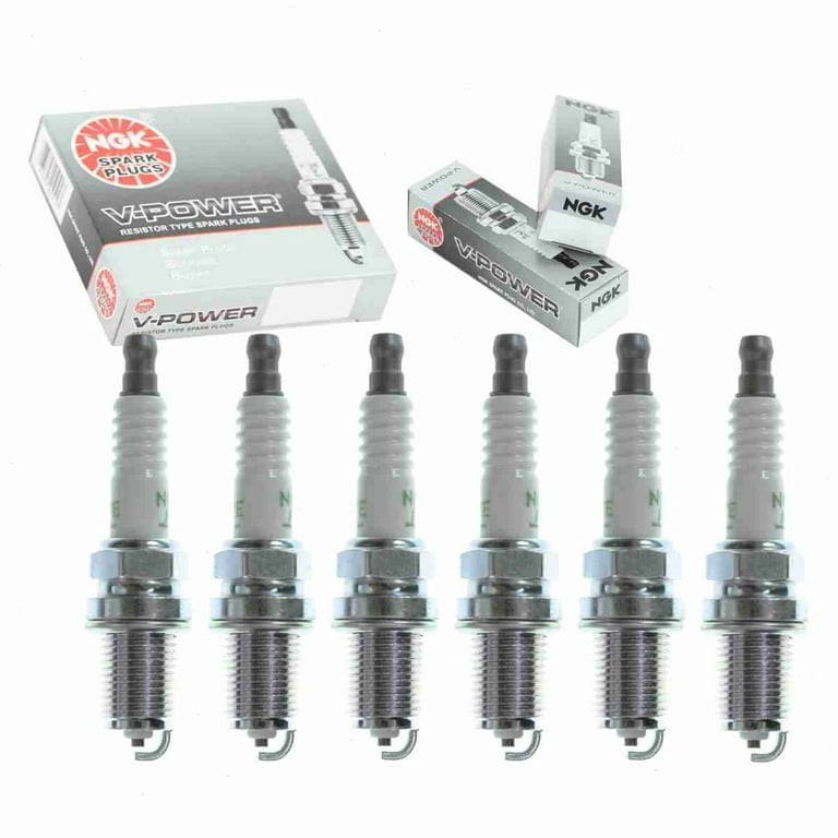 SET OF 6 NGK 4644/BKR7E V-Power Made In Japan Copper Spark Plugs ...