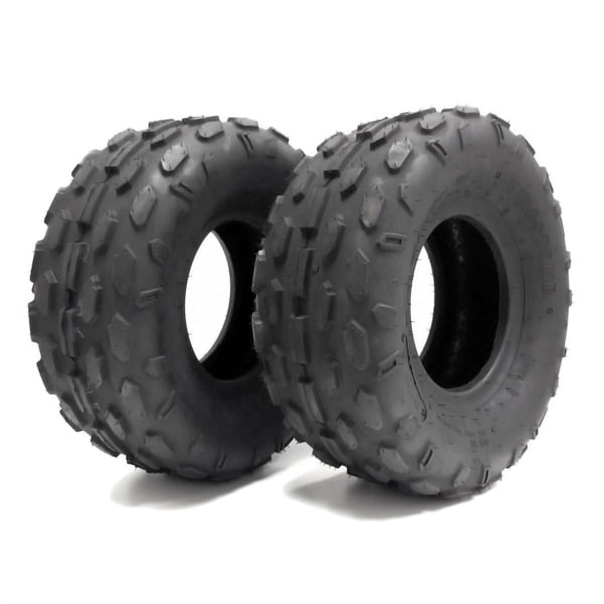 SET OF TWO: ATV Tubeless Tires 145x70-6 (14.5x7x6) P72 - Front or Rear ...