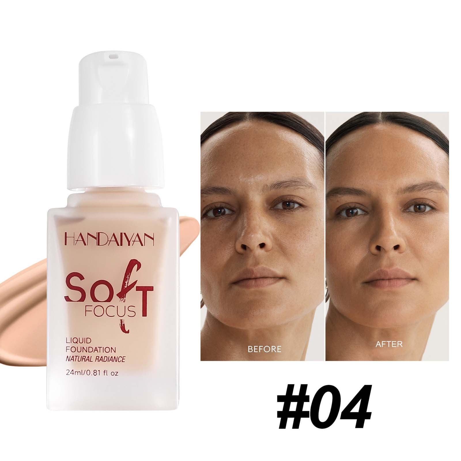 SETOOFF Liquid Oil-Free Foundation Makeup, Liquid Foundation,Blendable ...