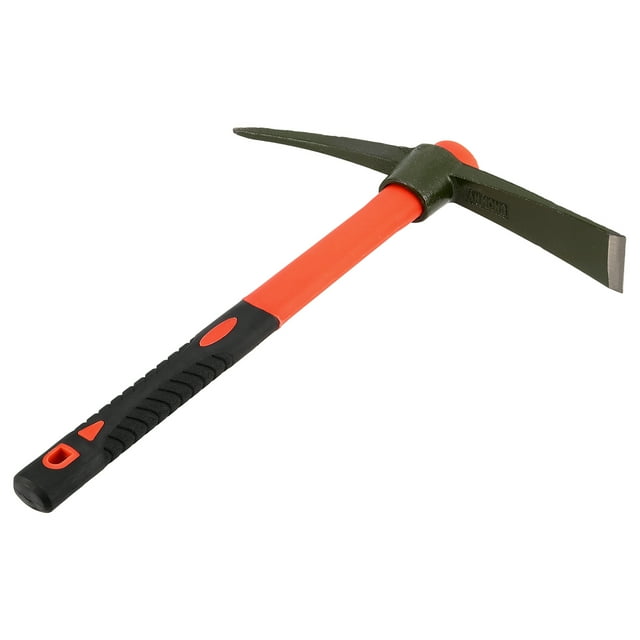 SEUNMUK 15 inch Pick Mattock Hoe, 1.5 lbs Forged Hand Pick Axe with ...