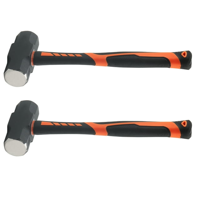 SEUNMUK 2 Pack 4 lb Small Sledge Hammer, Steel Head and 12 Inch Long ...