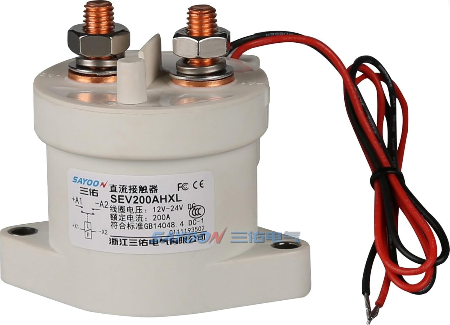 SEV200AH SEV200BH DC Contactor 200A Current High Voltage DC for ...