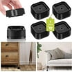"Slipstick Sturdy Heavy-Duty 2"" Lift Furniture Risers, Adds 2 inches ...