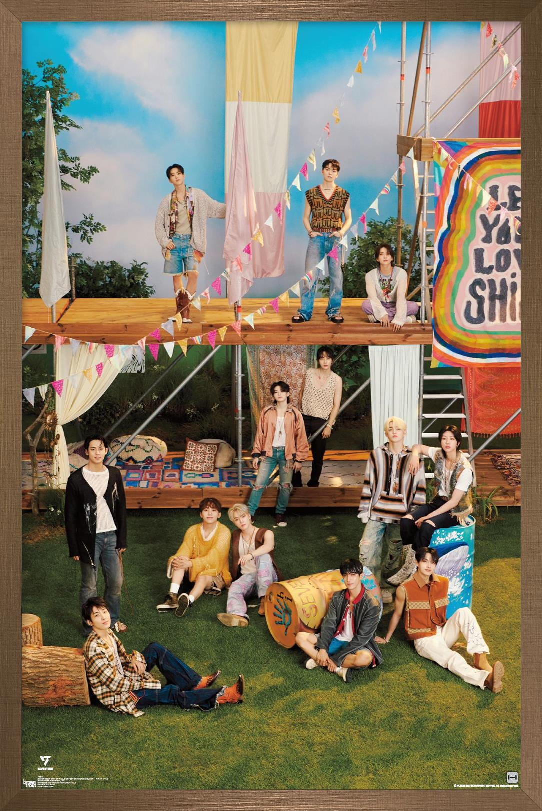 SEVENTEEN 11TH MINI ALBUM 'SEVENTEENTH HEAVEN' / PM 2:14 Ver. Wall ...