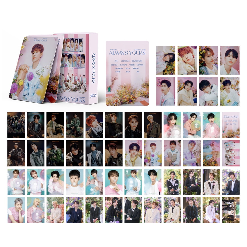 SEVENTEEN 55Pcs LOMO Cards Set -SEVENTEEN ALWAYS YOURS JAPAN Album ...