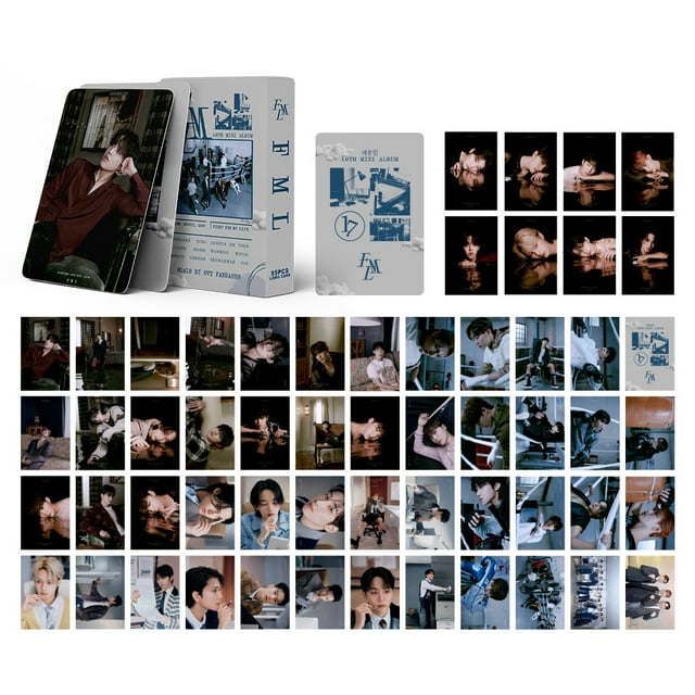 SEVENTEEN 55Pcs LOMO Cards Set - SEVENTEEN FML 2023 Album Mini Polaroid ...