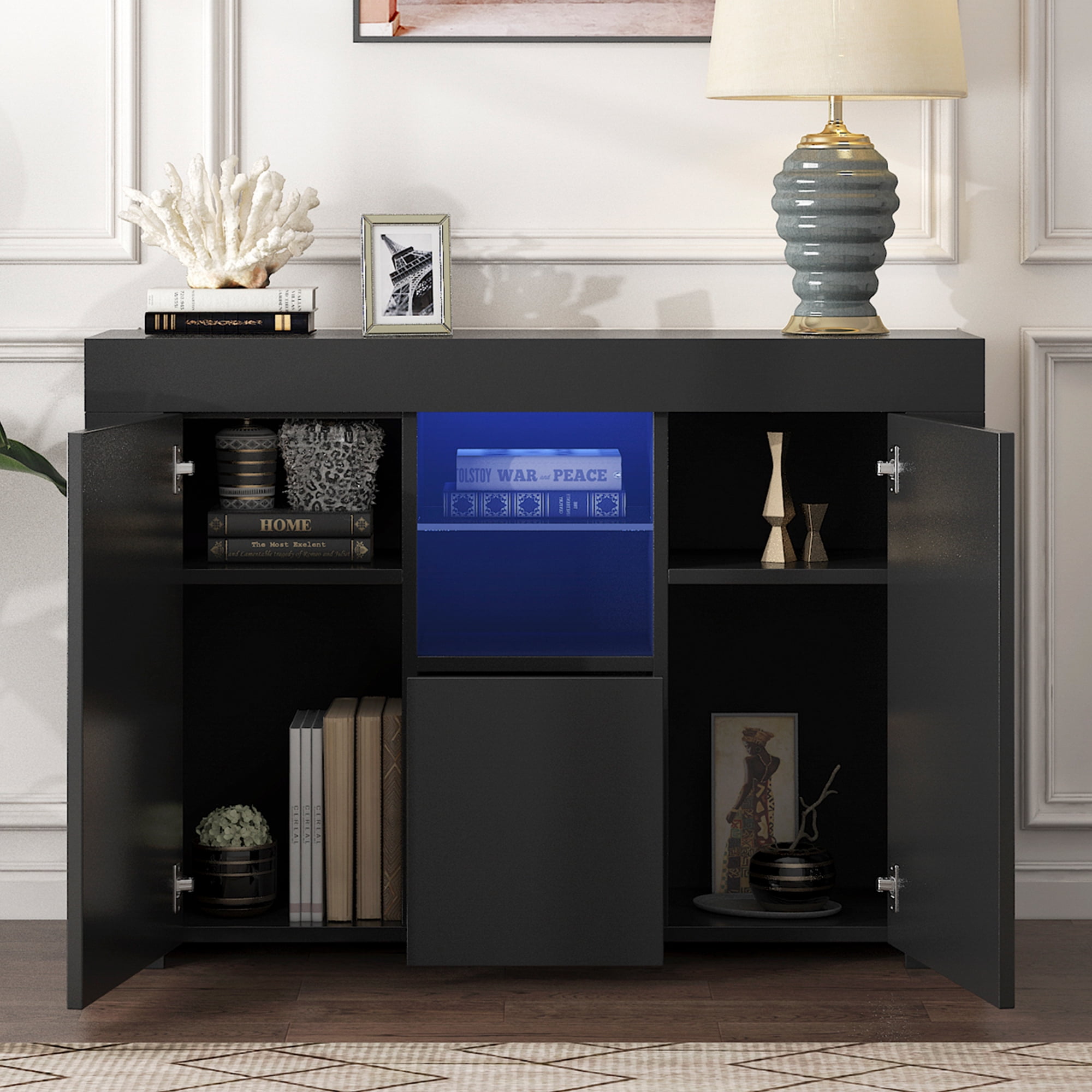 Black Dining Room Server